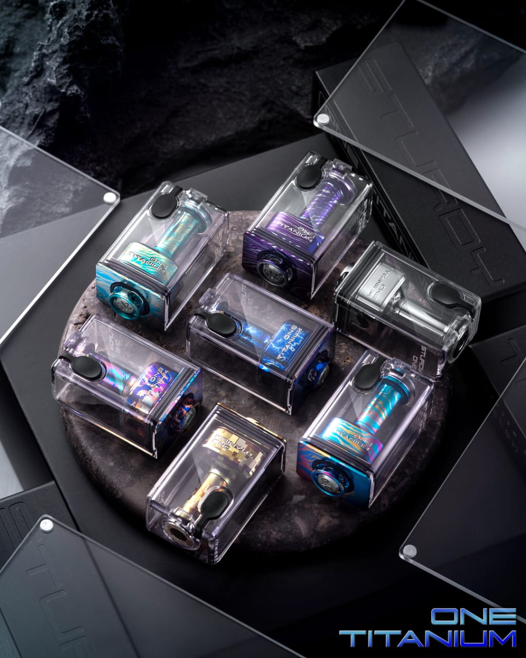 SturdyONE Titanium RBA By Sturdy MFG - Custom Vapes UK - Vape Kits - E ...